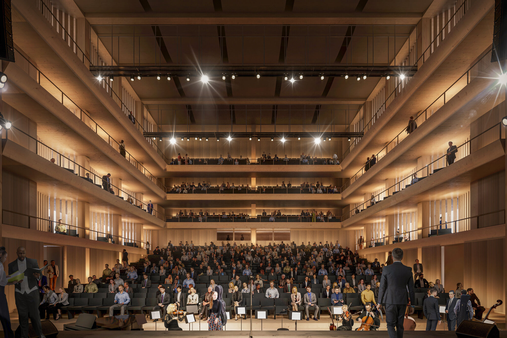 Der preisgekrönte Entwurf von a+r Architekten GmbH, Stuttgart mit NL ...