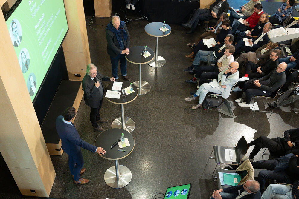 Dr. Torben Giese, Peter Pätzold und Markus Müller begrüßten am 26 ...